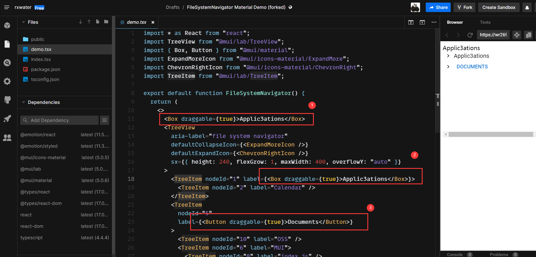 Box in TreeItem label draggable dose not work · Issue #29572 · mui/material-ui · GitHub
