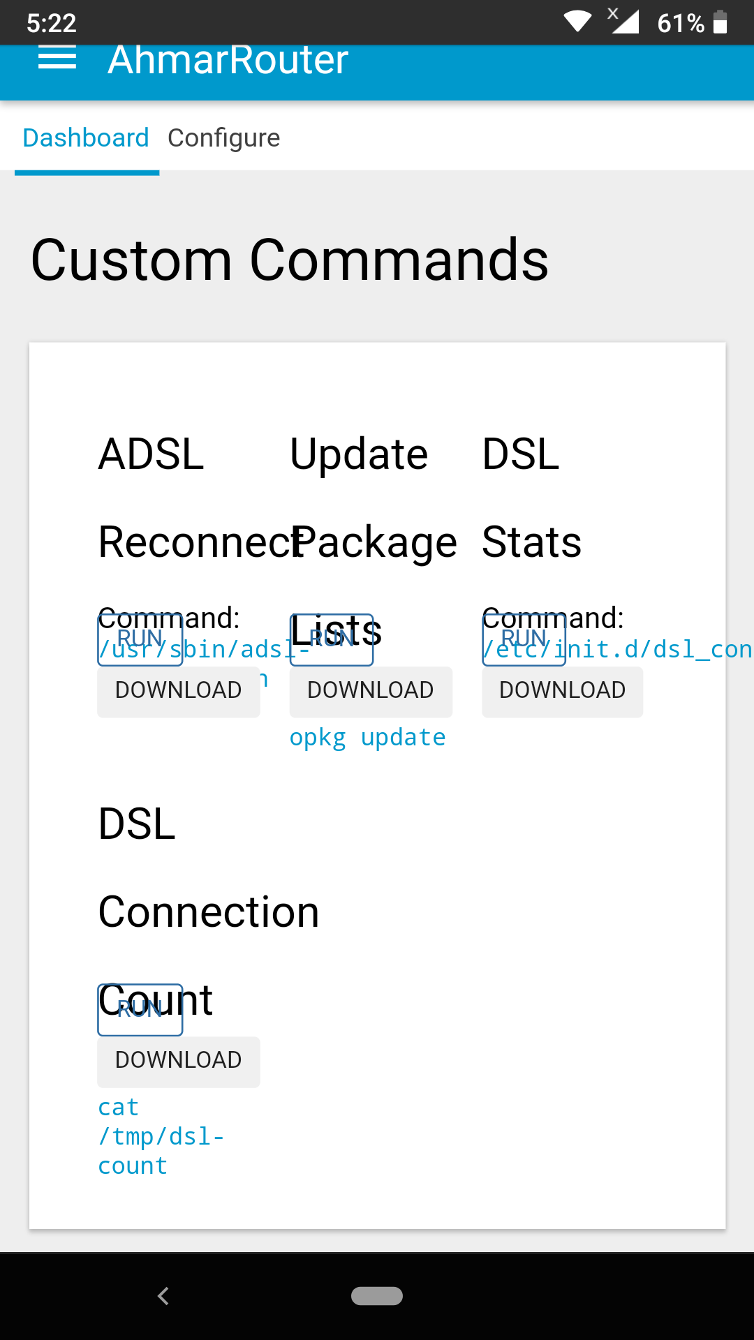 Luci App Commands Wrong View Page In Material Theme For Mobile · Issue 2467 · Openwrtluci · Github