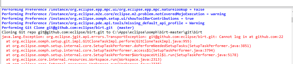 BIRT Eclipse Installer gives error message · Issue #690 · eclipse-birt/birt · GitHub