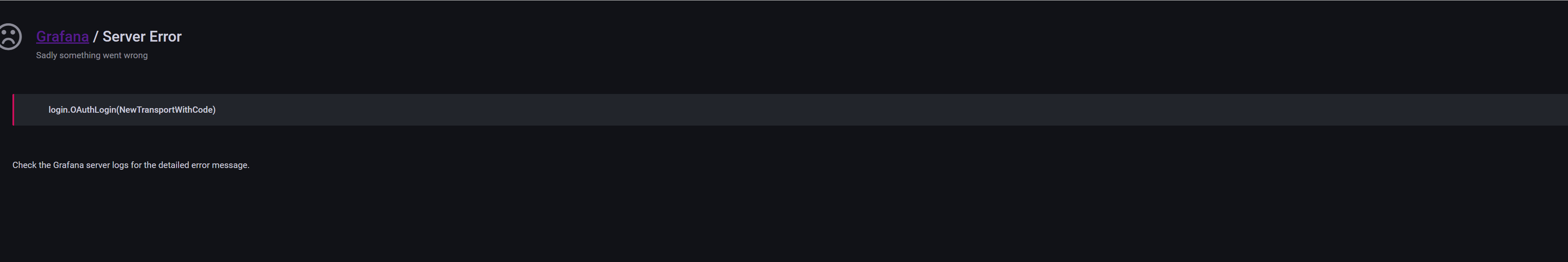 generic_oauth by wechat Scan QR code error · Issue #41242 · grafana/grafana · GitHub