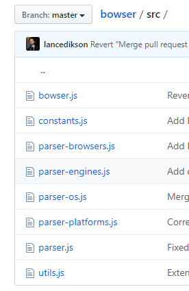 The requested module './bowser/bundled.js' does not provide an export named 'default' · Issue ...