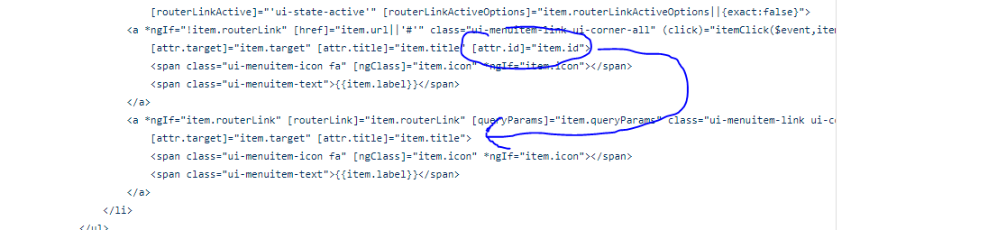 p-tabMenu should specify item ID attribute · Issue #5184 · primefaces/primeng · GitHub