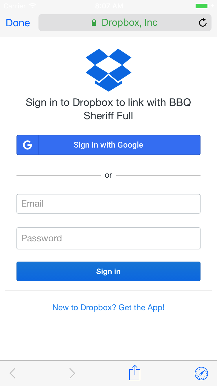 Works on iPhone simulator, but not iPad simulator. · Issue #171 · dropbox/SwiftyDropbox · GitHub