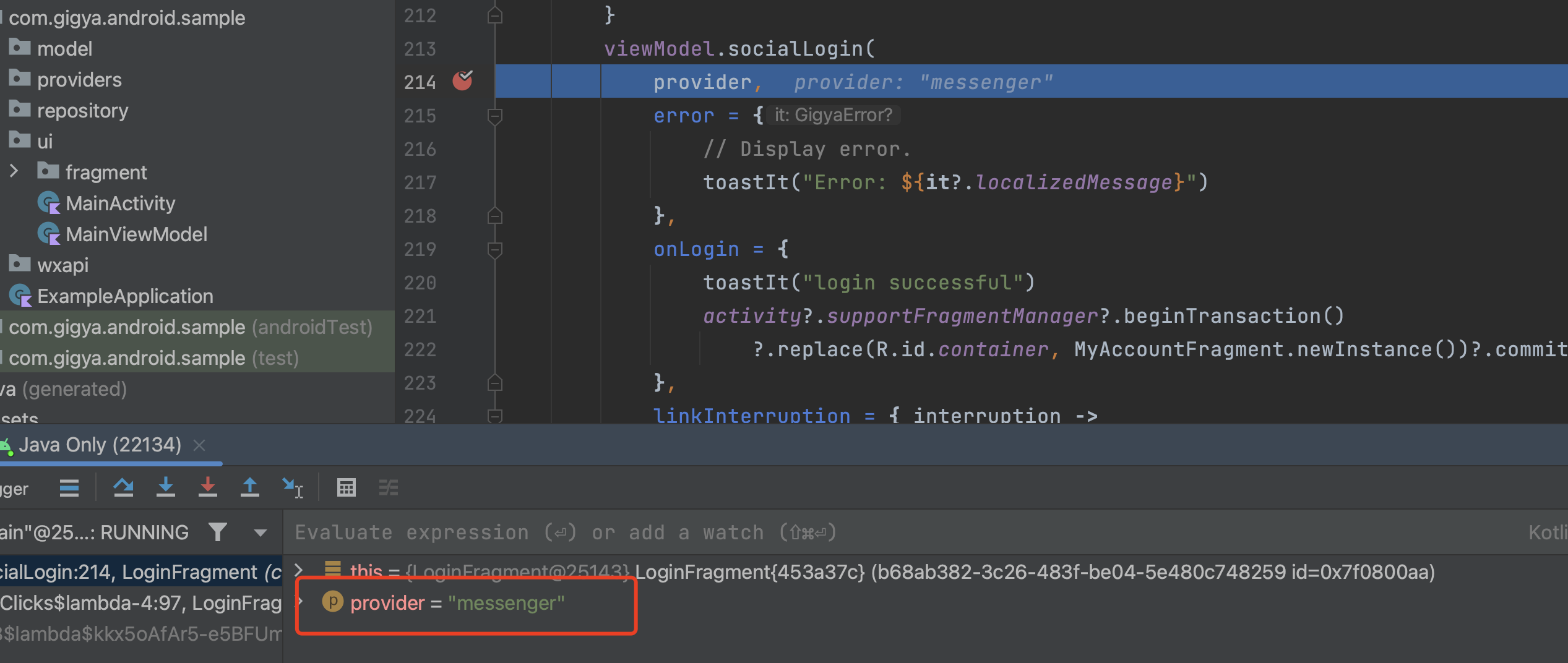 social login not work · Issue #61 · SAP/gigya-android-sdk · GitHub