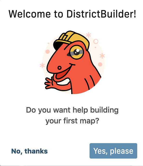 Add way to reopen product tour · Issue #931 · PublicMapping/districtbuilder · GitHub
