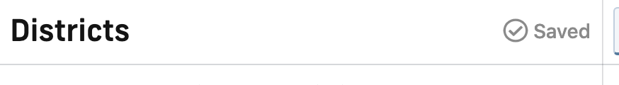 Don't show "Saved" message until first save has occurred · Issue #444 · PublicMapping ...