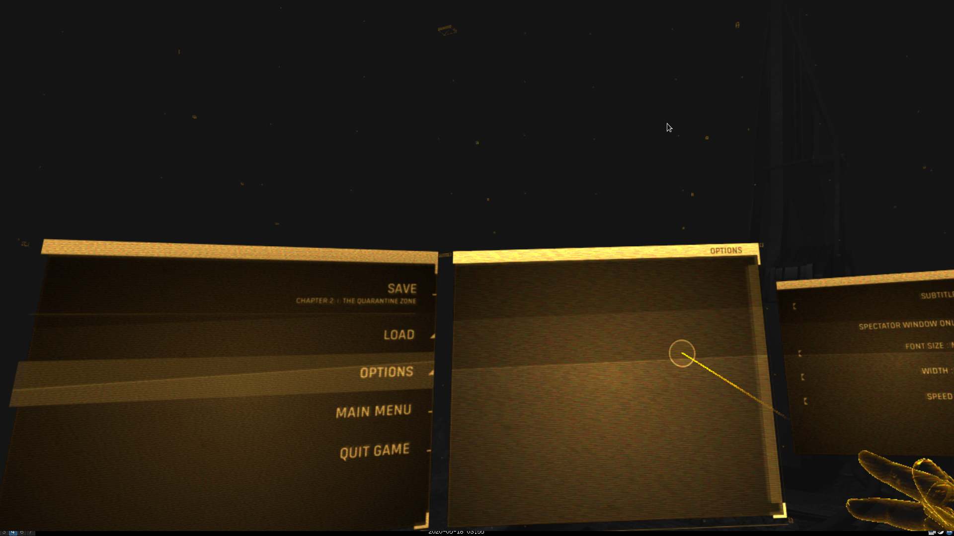 [BUG] Half-Life: Alyx (native version) - "Options" submenu is empty and ...