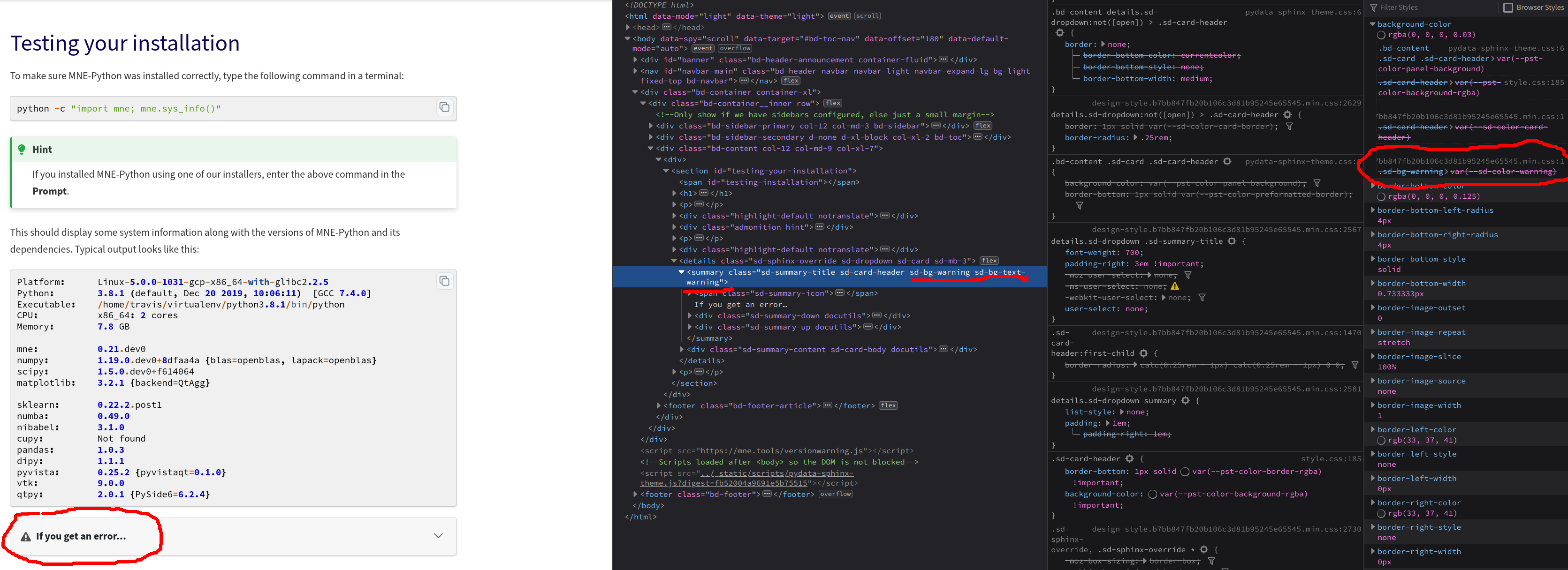 pydata-sphinx-theme overrides dropdowns `:color:` option css class · Issue #70 · executablebooks ...