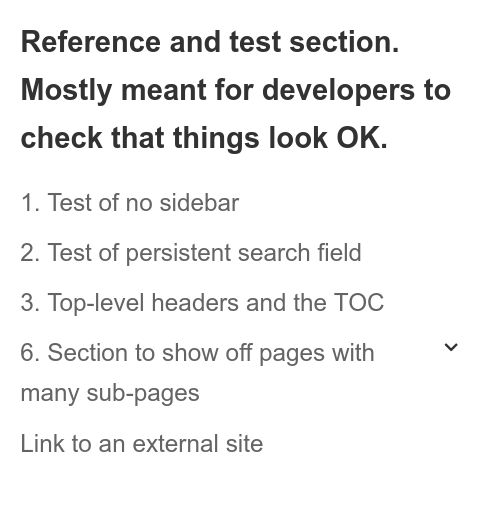 Sidebar Section Numbering Error · Issue 842 · Pydata Pydata Sphinx