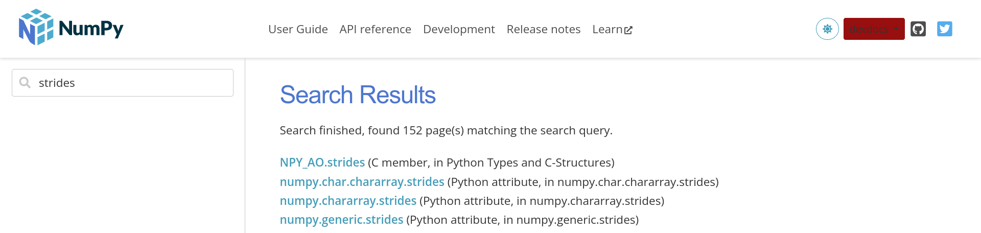 Doc Some Features Of Docs Built With Sphinx 6 Do Not Work · Issue 23647 · Numpynumpy · Github