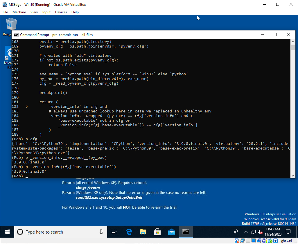 BUG - hooks not working on windows 10, when user account name contains non-ascii characters ...