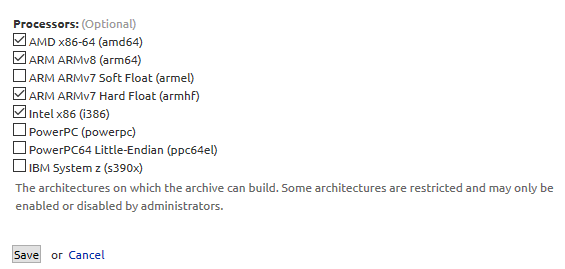 Support s390x, ppc64le, arm64v8 · Issue #110 · deadsnakes/issues · GitHub