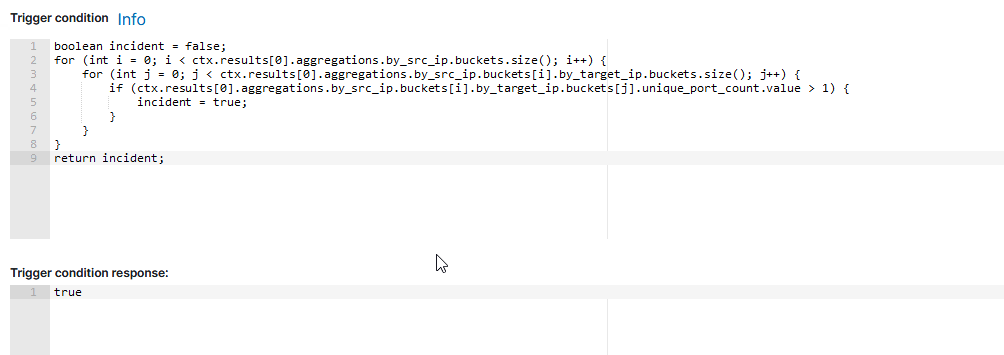 Bug Detecting A Network Port Scan Trigger Output Is True But No Alerts Are Generated · Issue