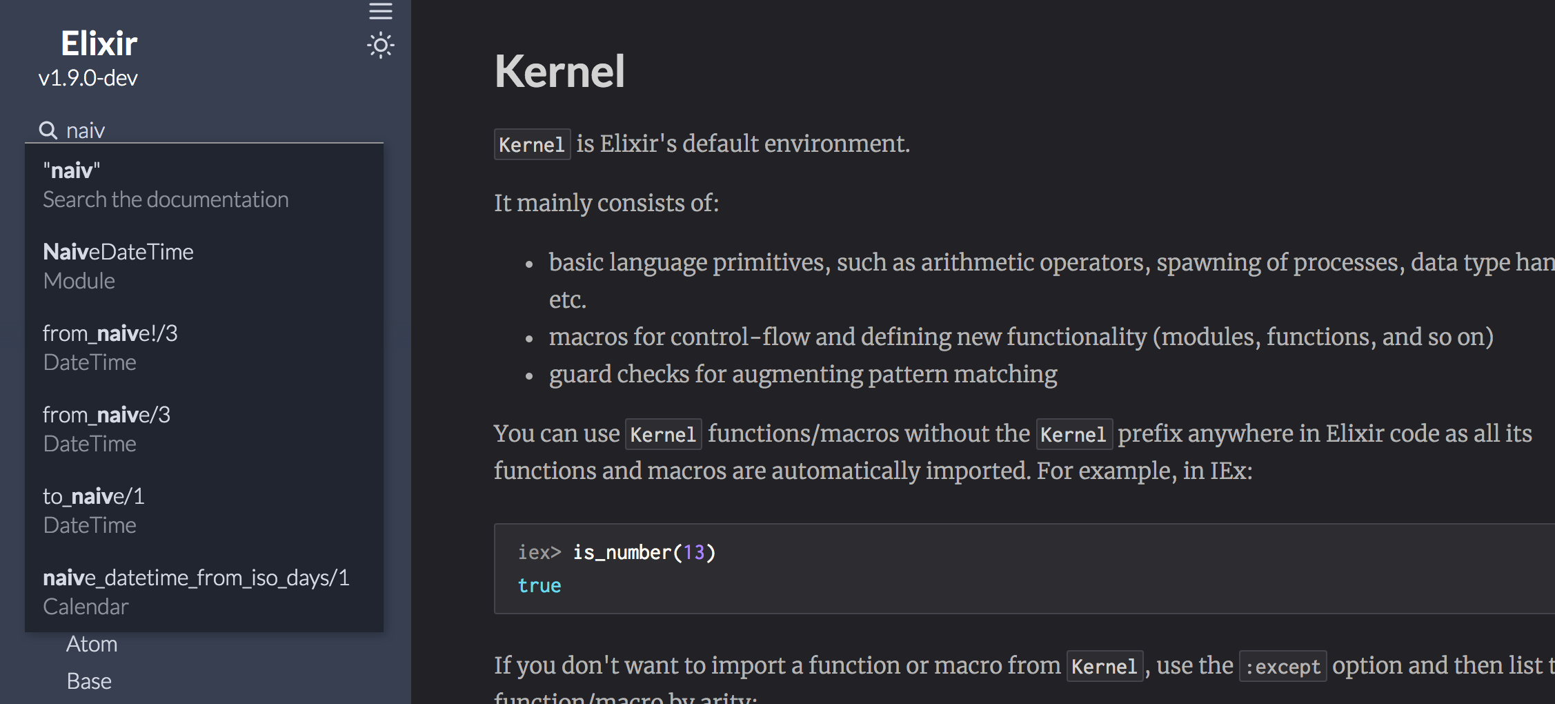 Provide "Search or go to..." functionality · Issue #967 · elixir-lang/ex_doc · GitHub