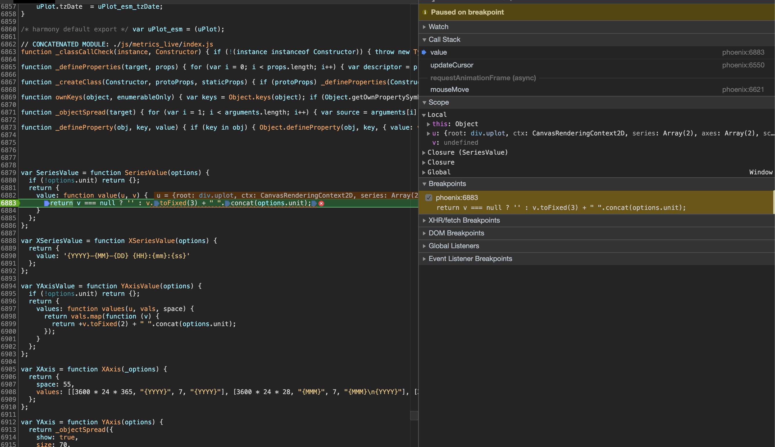 JS error when opening metrics · Issue #85 · phoenixframework/phoenix_live_dashboard · GitHub