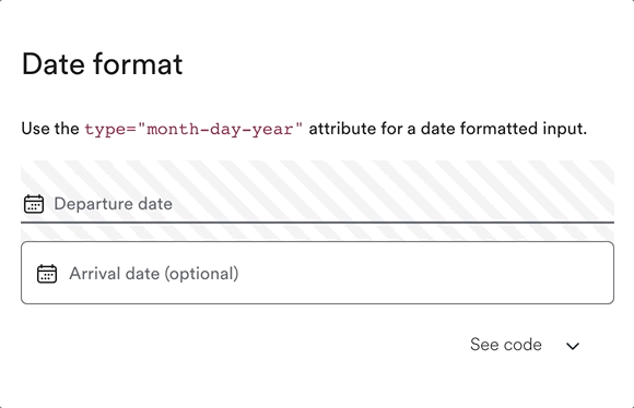 input date validation · Issue #164 · AlaskaAirlines/auro-input · GitHub