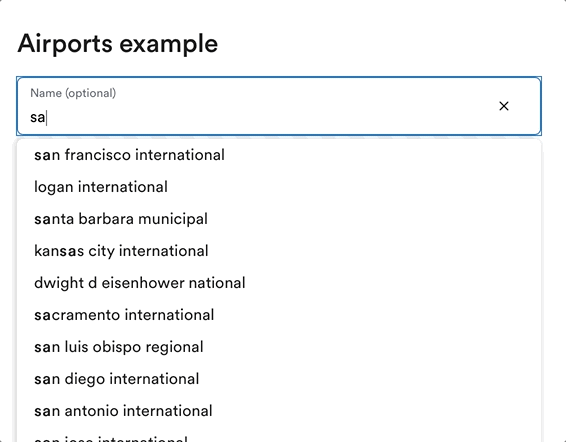 Airport Filter That Does Not Allow Me To Find San Francisco · Issue 91 · Alaskaairlinesauro 3222