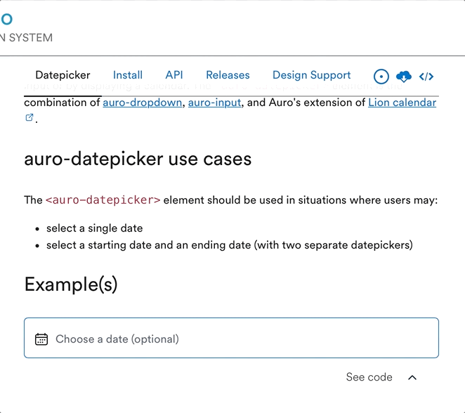 Button Hitbox and Miss-click Effects · Issue #61 · AlaskaAirlines/auro-datepicker · GitHub