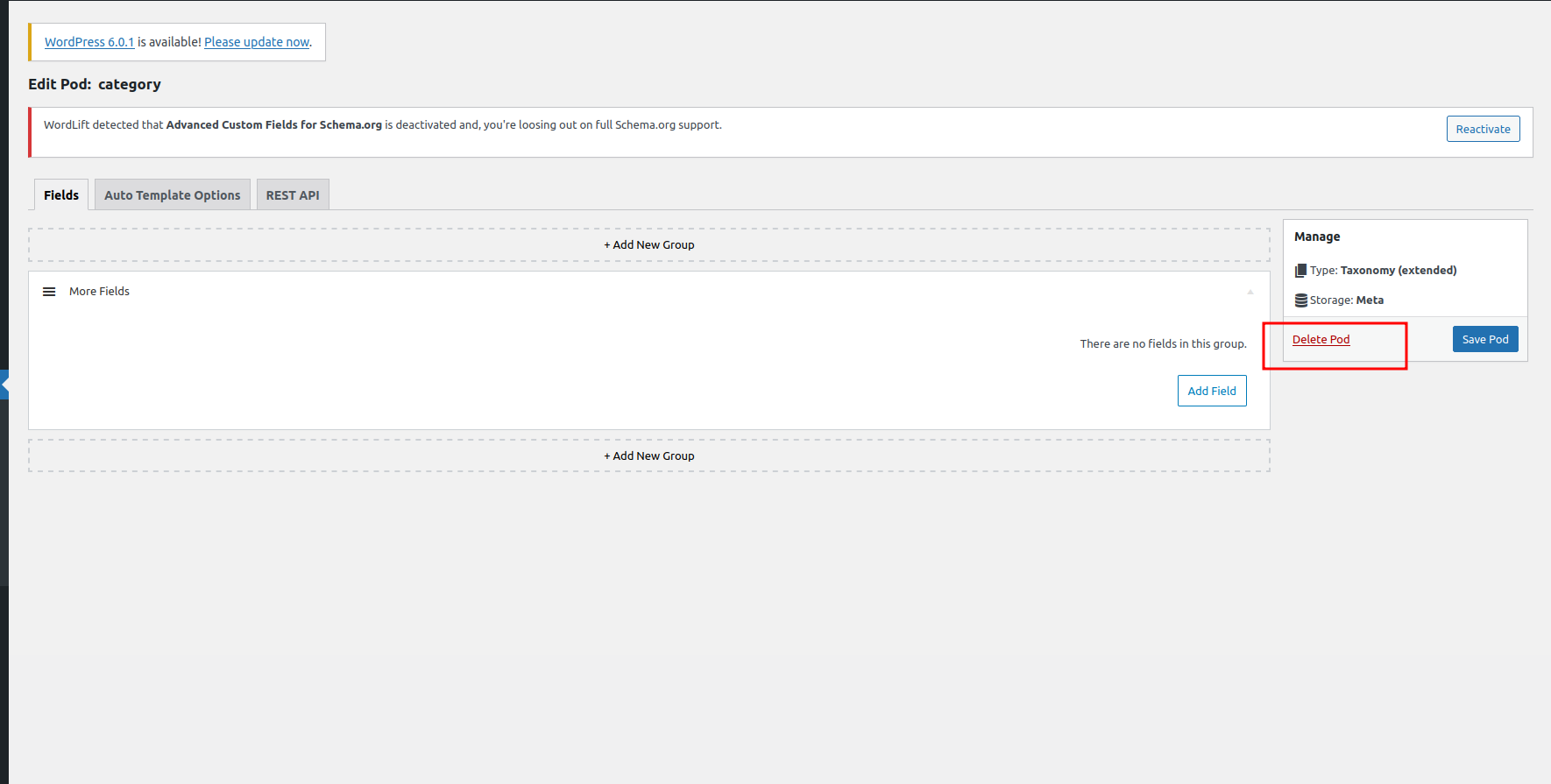 Issues with version 2.9.0-rc1 · Issue #6576 · pods-framework/pods · GitHub