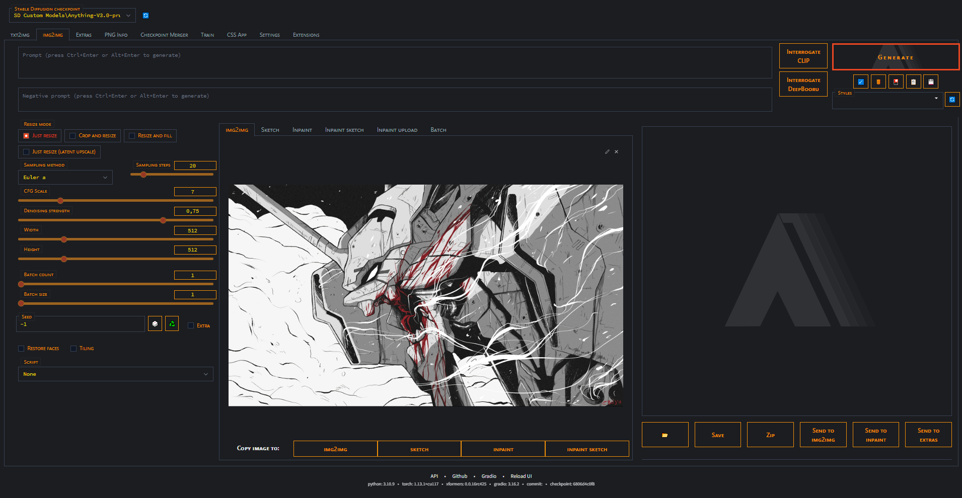 Img2img layout modification. · Issue #3 · Nacurutu/Dark-Themes-SD-WebUI ...