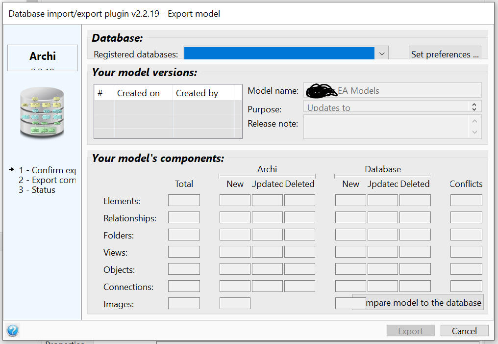 4 9alpha Import Exception · Issue 130 · Archi Contribs Database Plugin · Github