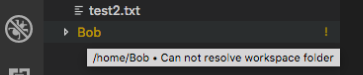 [VS Code] The directory name '/home/Jay does not exist.Parameter name: Path · Issue #1131 ...