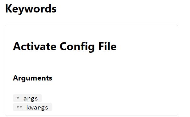 Libdoc Using Python Decorator For Keyword Generates Incorrect Documentation · Issue 4058