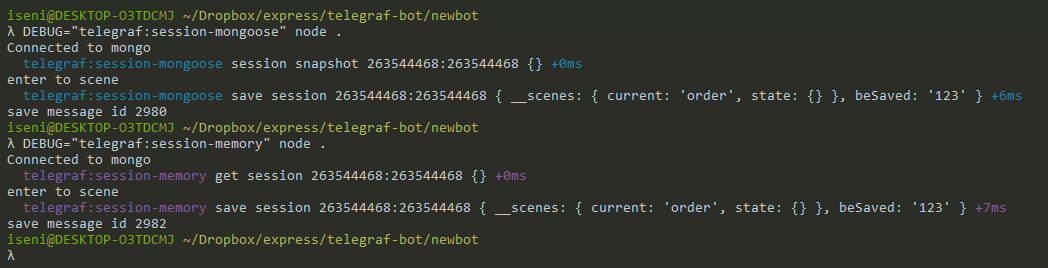 Problem with session save on scene enter handler · Issue #235 · telegraf/telegraf · GitHub