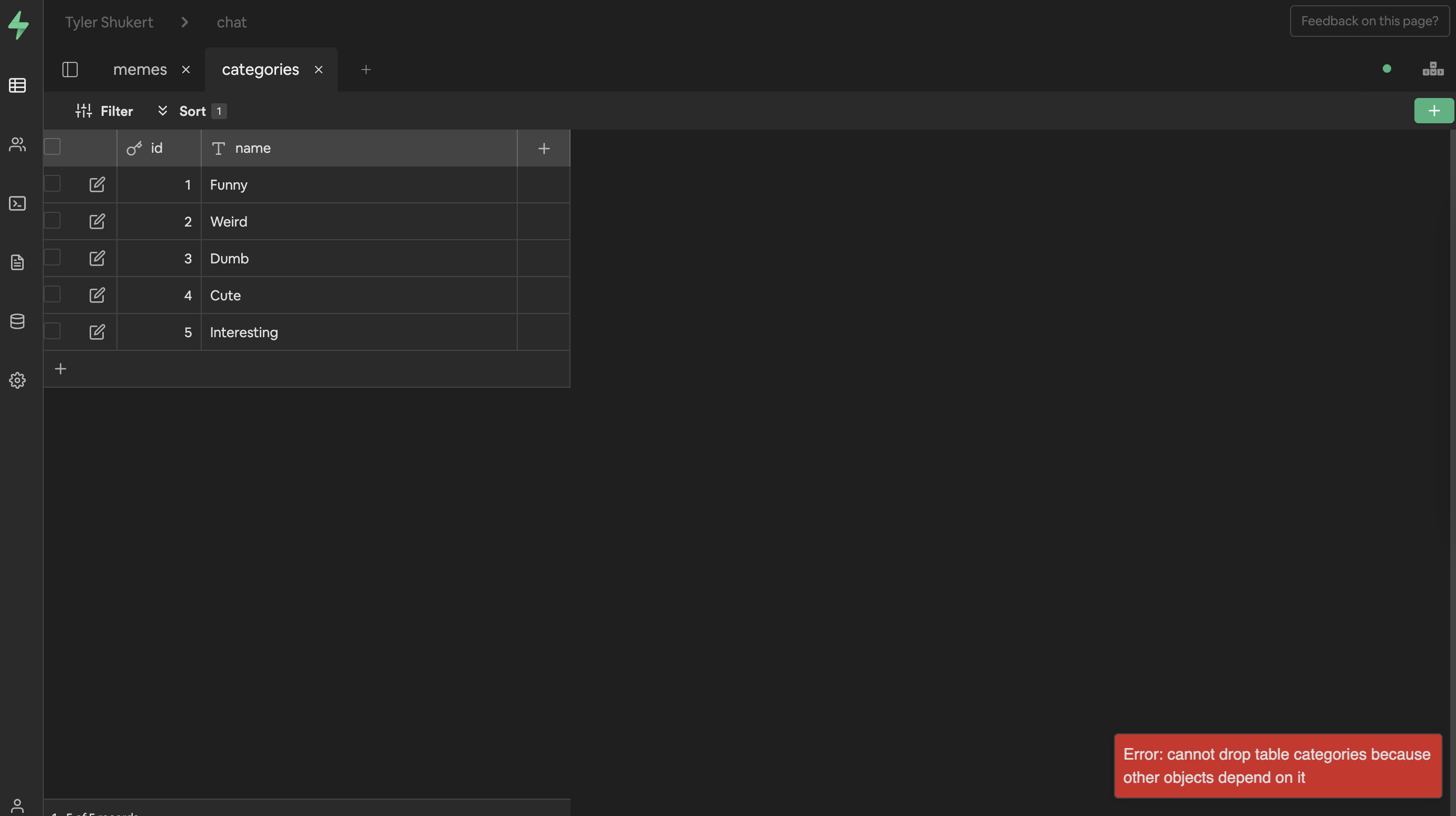 Dismiss error toast upon clicking "close" button instead of ...