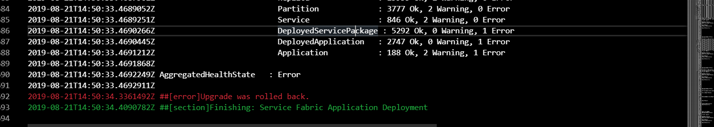 [Error]Upgrade was rolled back. · Issue #556 · microsoft/service-fabric ...