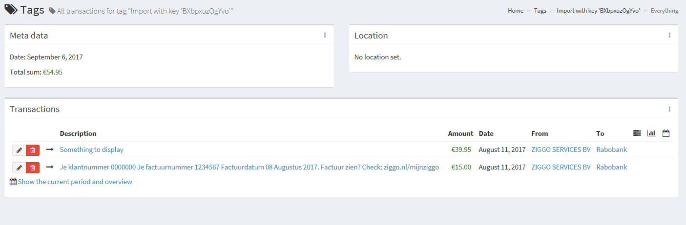 Rabobank Will Not Import And Read The C And D In The Csv File