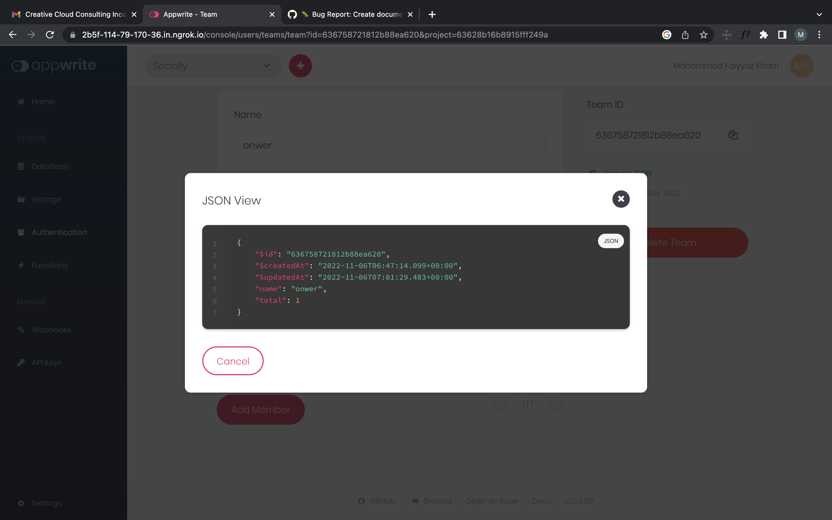 🐛 Bug Report: Create document with role · Issue #106 · appwrite/sdk-for-flutter · GitHub