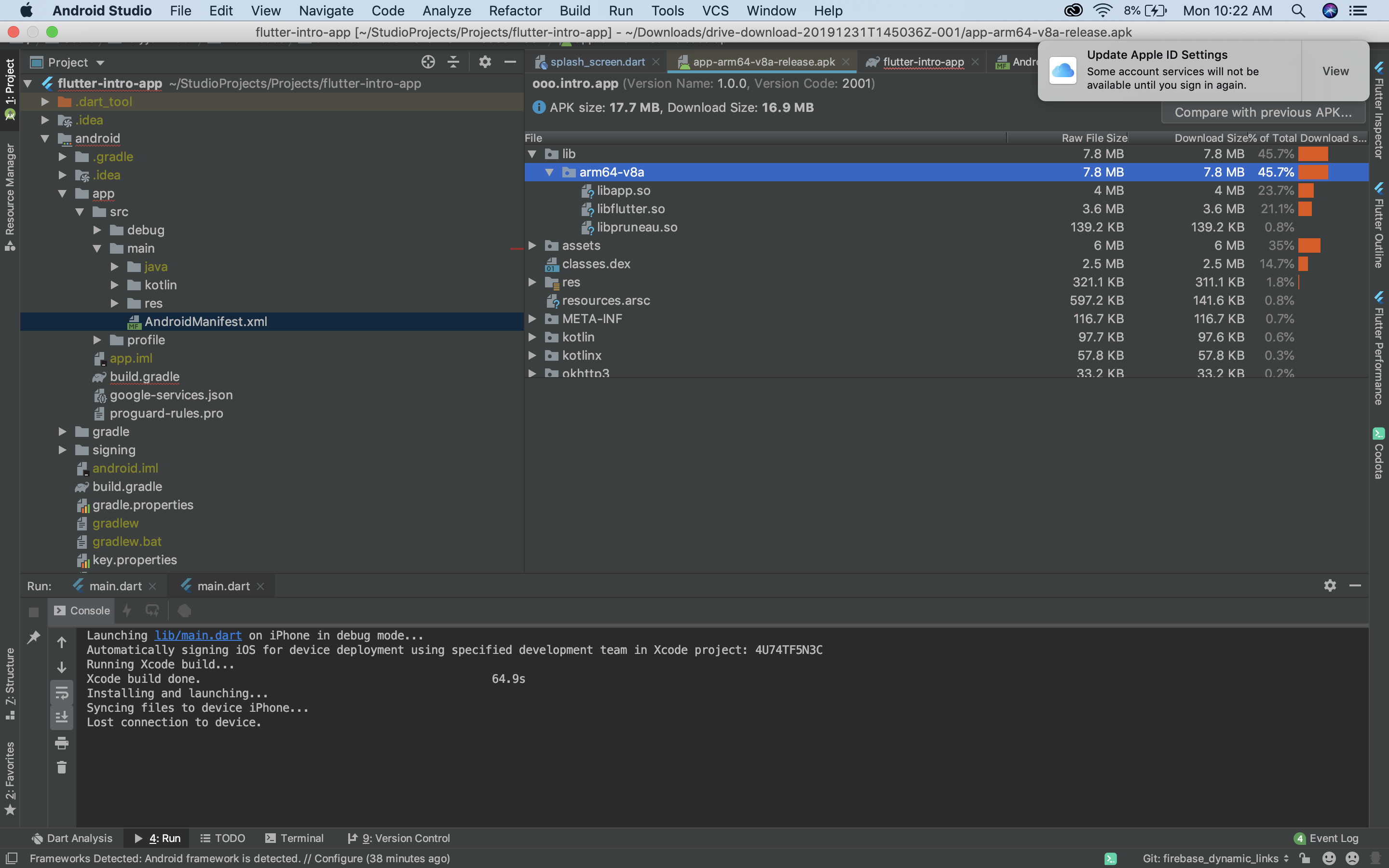 Libflutter So Not Found · Issue 48224 · Flutter Flutter · Github