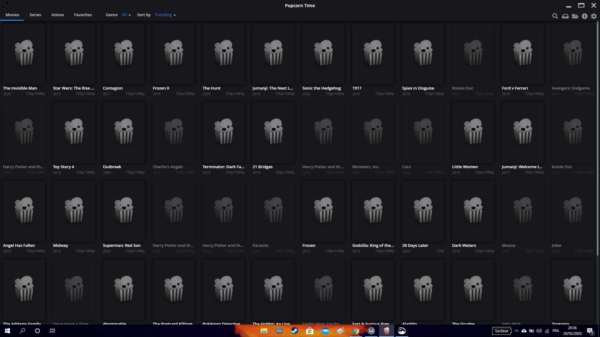 Can't watch from my "favorites" tab · Issue #1189 · popcorn-official ...