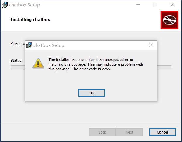 [BUG] Windows10安装不了 · Issue #213 · chatboxai/chatbox · GitHub