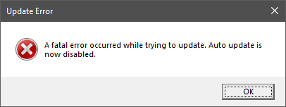 Installer displays Update Error when run · Issue #235 · ArcadeRenegade ...