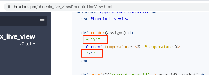 Stray escape characters in docs · Issue #572 · phoenixframework/phoenix_live_view · GitHub