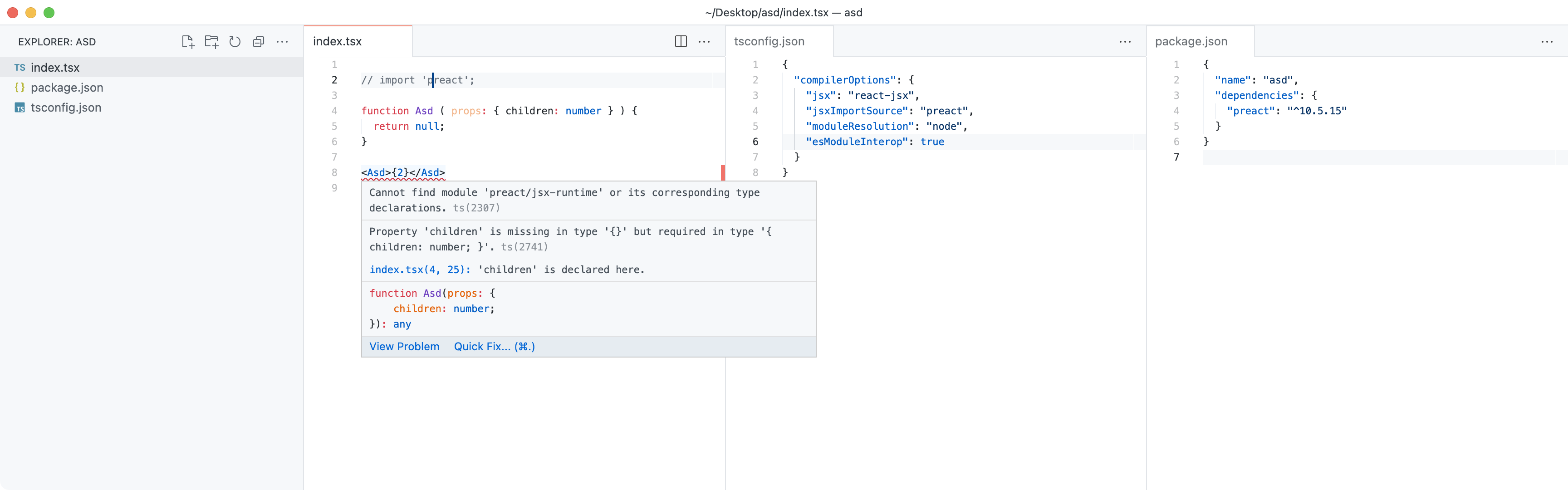 Possibly Broken Importless Jsx Runtime · Issue 3324 · Preactjs Preact · Github