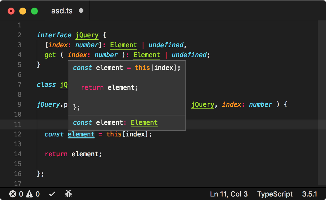 Incorrect Typescript Types · Issue 78495 · Microsoftvscode · Github