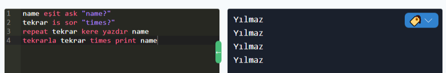 [CONTENT] is ask is not localized · Issue #4516 · hedyorg/hedy · GitHub