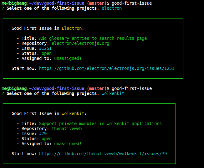 Refactor @octokit/rest.js in search.js to use async/await · Issue #15 · cutenode/good-first ...