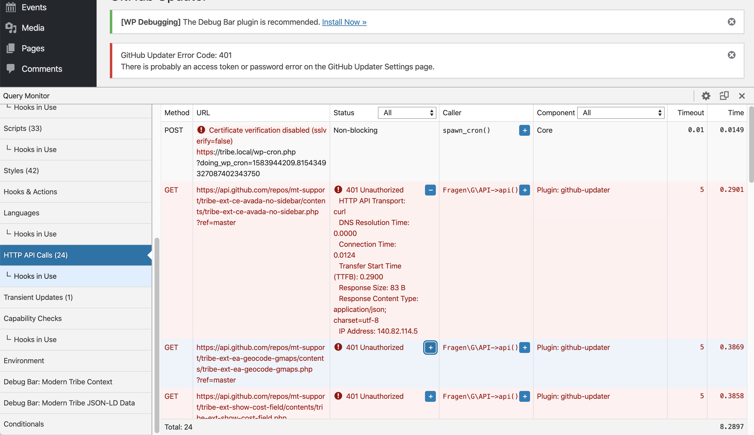 CLI Declaration PHP Warning · Issue #862 · afragen/git-updater · GitHub