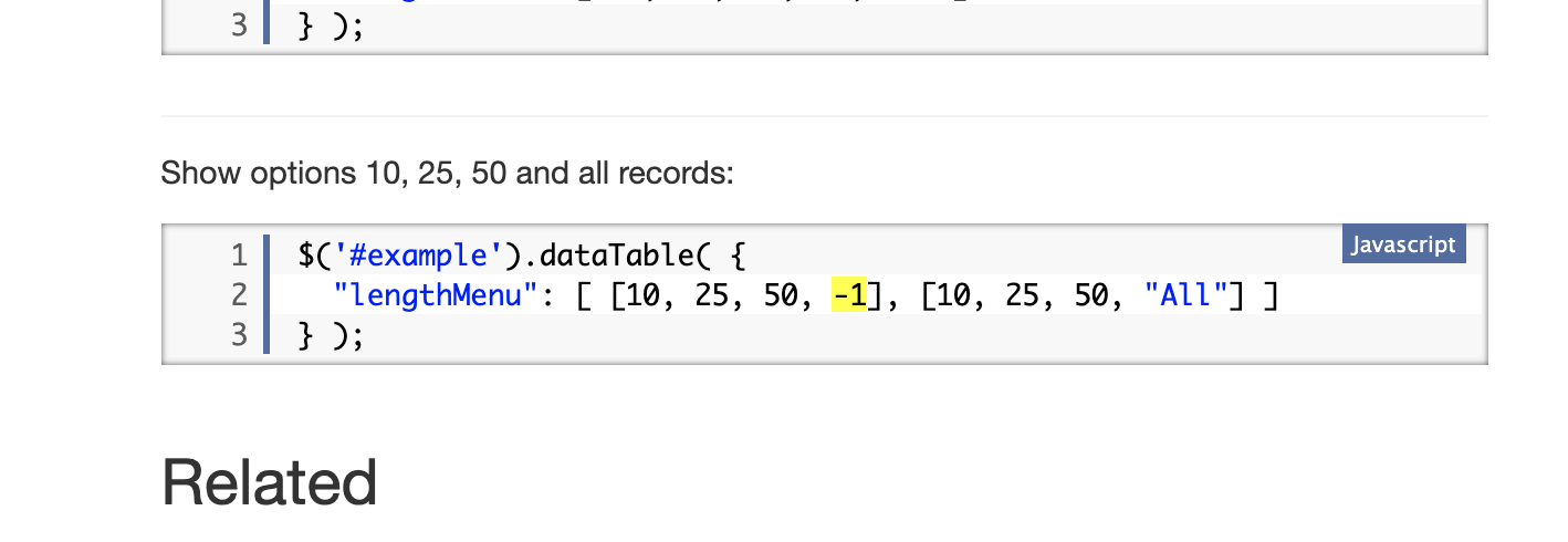 [FEATURE]: Improve pagination options: hide excess selectors, allow an "All" option, and able to ...