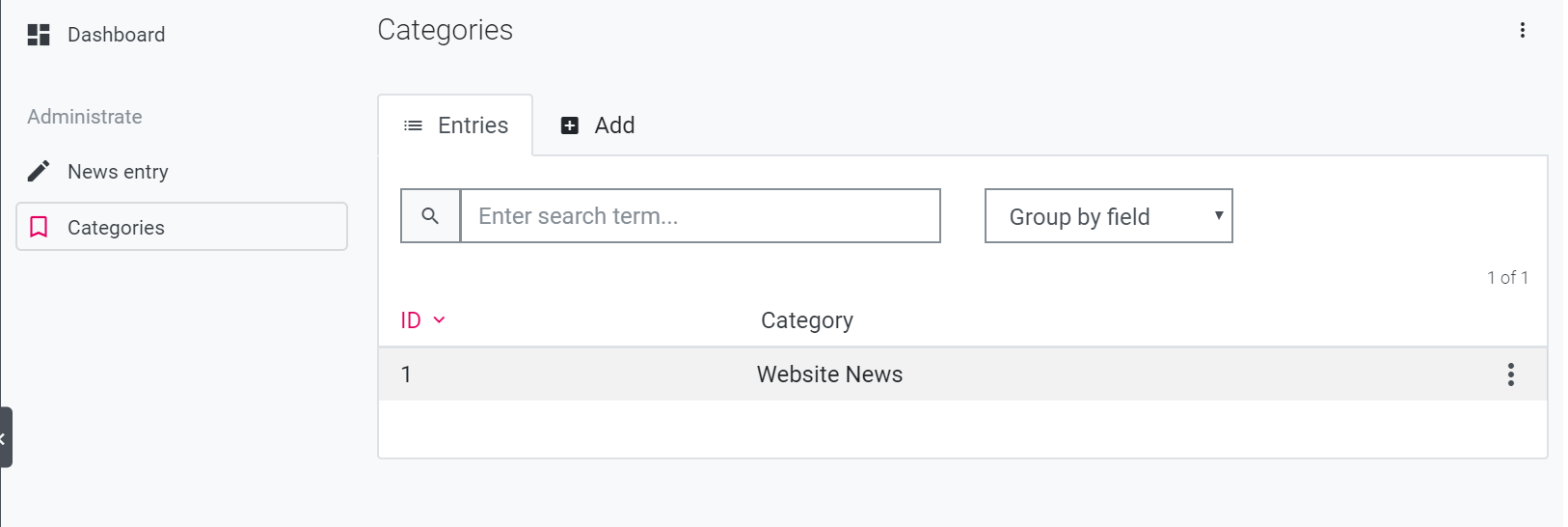 When displaying the crud without group menu, and using ngRestRelations , tabs are not closed ...