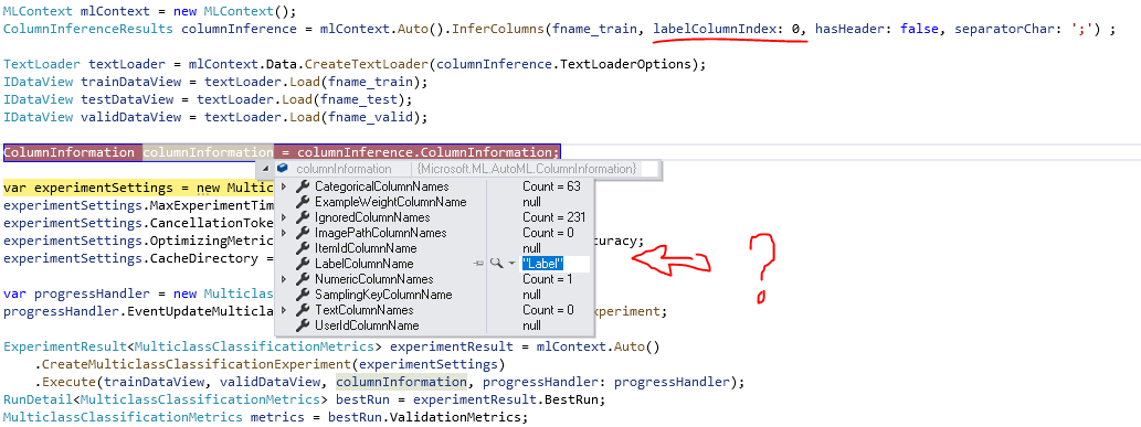 [AutoML] the "Label" column was not found · Issue #4619 · dotnet ...