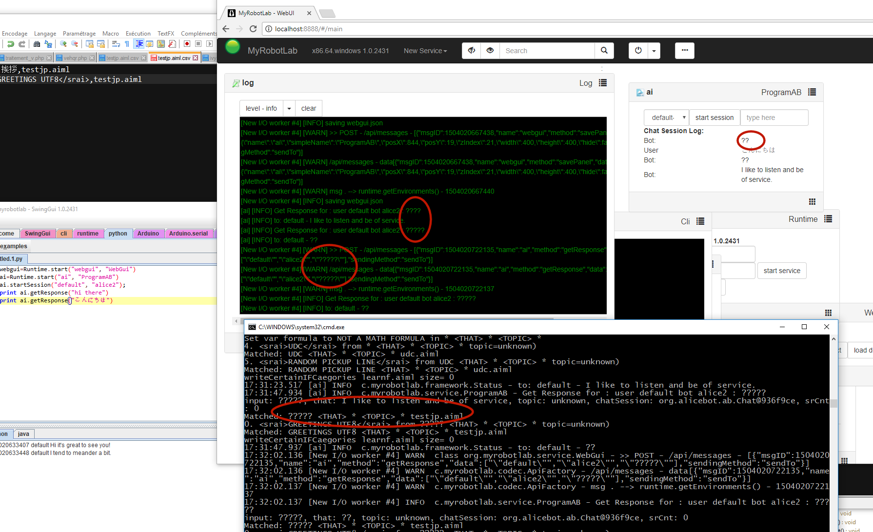 Utf8 The World · Issue 83 · Myrobotlabmyrobotlab · Github
