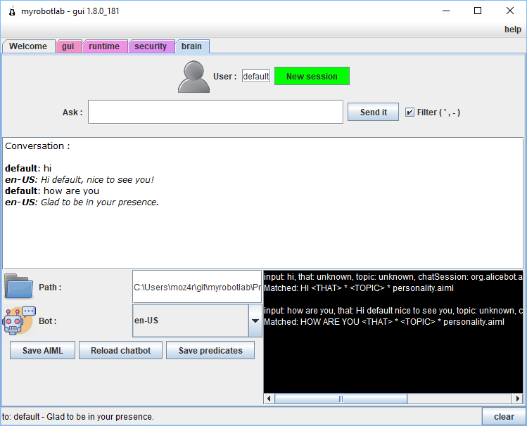 Final polish for programAB gui · Issue #321 · MyRobotLab/myrobotlab · GitHub