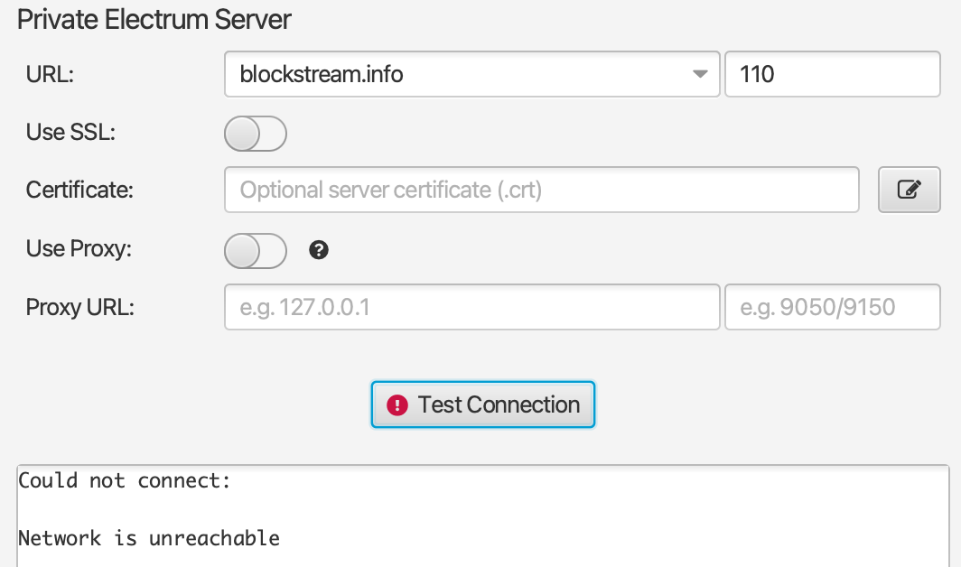 [Bug] Cannot connect to IPv6 Electrum servers via DNS · Issue #428 · sparrowwallet/sparrow · GitHub