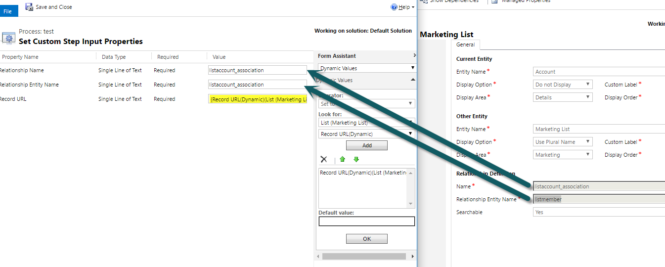 No N:N association is created · Issue #39 · demianrasko/Dynamics-365-Workflow-Tools · GitHub