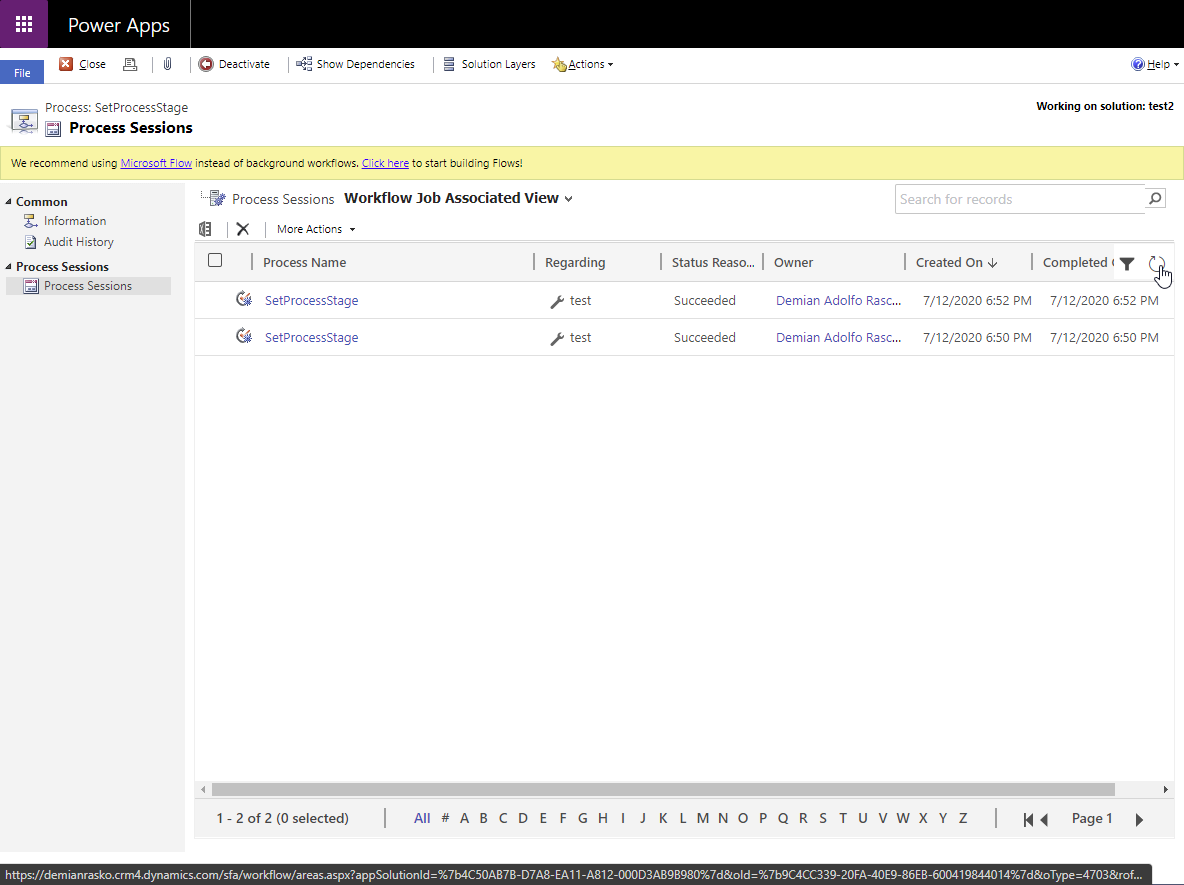 SetProcessStage error V58 · Issue #193 · demianrasko/Dynamics-365-Workflow-Tools · GitHub